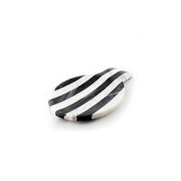 ThirstyStone 27x15cm Black & White Marble Spoon Utensil Cutlery Rest ...
