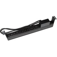 Dynamix 10 Outlet Horizontal Power Rail (8x 10A IEC C13 & 2x 16A IEC ...