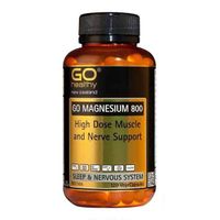 Go Healthy Go Magnesium 800 - High Dose Muscle & Nerve Support 60 ...