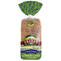 Freyas Freya's Lower Carb Soy & Linseed Bread 750g Prices - FoodMe