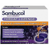Sambucol Throat Lozenges(20 Lozenges) NZ Prices - PriceMe