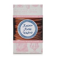 Rococo Organic Milk Chocolate Rose Wafers 150g Price in Australia - PriceMe