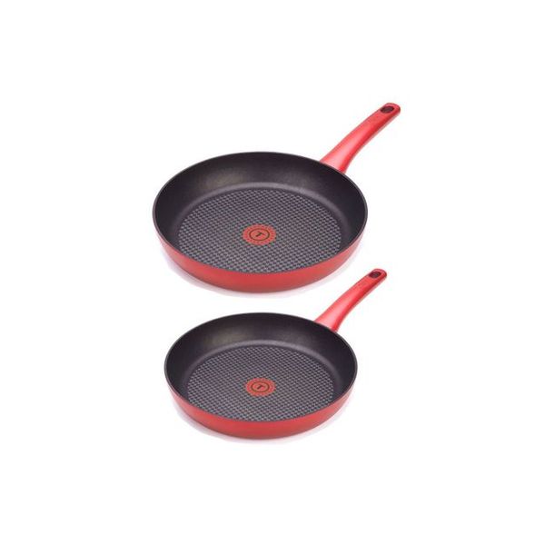 Tefal Character 2x Frypan Titanium Cookware Frying Pan Dishwasher Safe ...