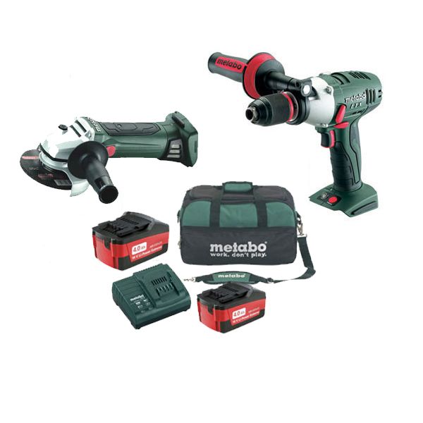Metabo Cordless 18V SBLTX+WLTX Combo Kit NZ Prices - PriceMe