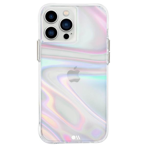 Case-Mate Soap Bubble Case for iPhone 13 Pro Max (6.1"") - Iridescent ...