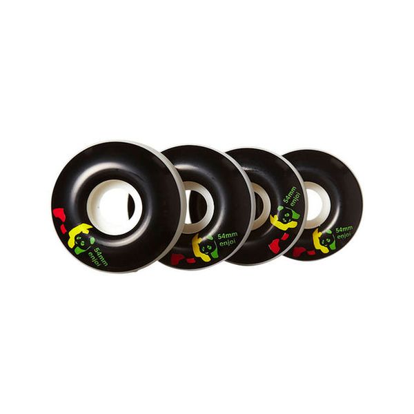 ENJOI RASTA PANDA 54MM SKATEBOARD WHEELS NZ Prices - PriceMe