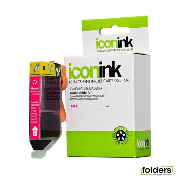 Icon Compatible Ink Cart Canon CLi-526 Magenta ridge NZ Prices - PriceMe