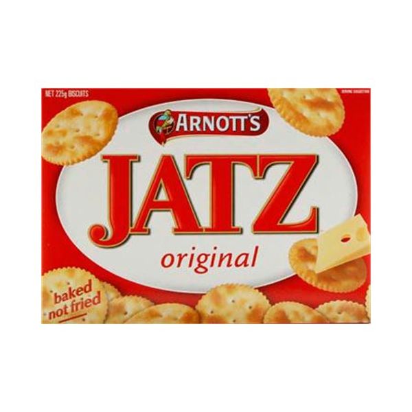 Arnott's Arnotts Jatz Crackers Original box 225g Prices - FoodMe