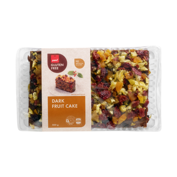 Pams Gluten Free Dark Fruit Cake 500g Prices Foodme