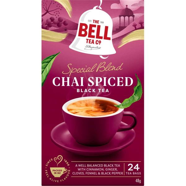 Bell Tea Bags Chai Spiced Black Tea 24pk Prices - FoodMe