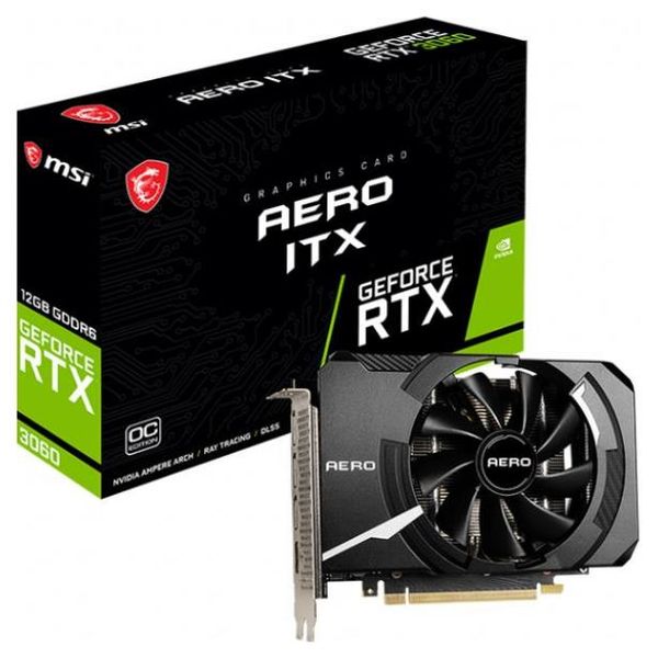 MSI GeForce RTX 3060 Aero ITX 12GB GDDR6 NZ Prices - PriceMe