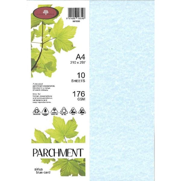 Parchment Card 176gsm 10 Pack A4 NZ Prices - PriceMe