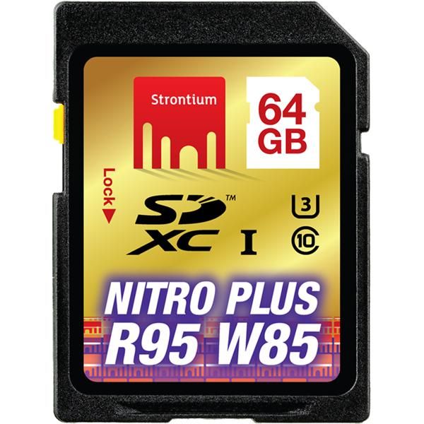 Strontium Nitro Plus UHS-I U3 SDHC Class 10 64GB NZ Prices - PriceMe