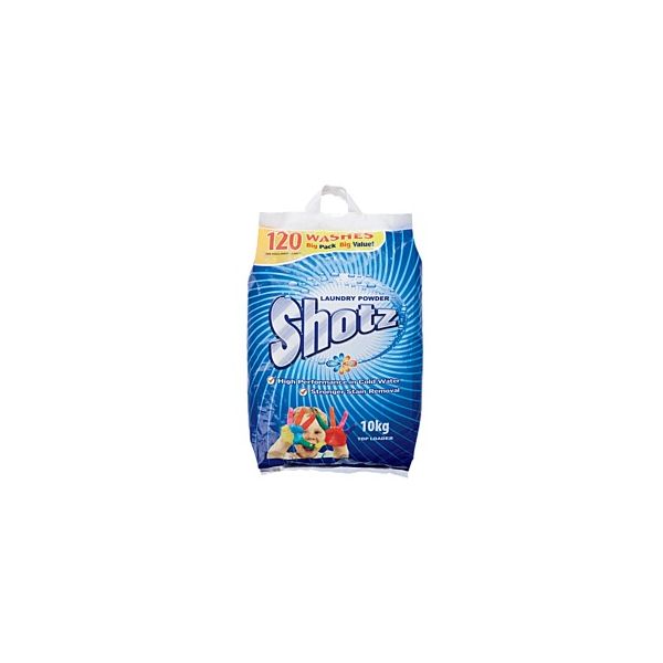 Shotz Laundry Powder Bag 10kg NZ Prices - PriceMe